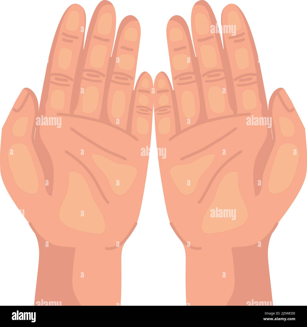 hands human praying Stock Vector Image & Art - Alamy
