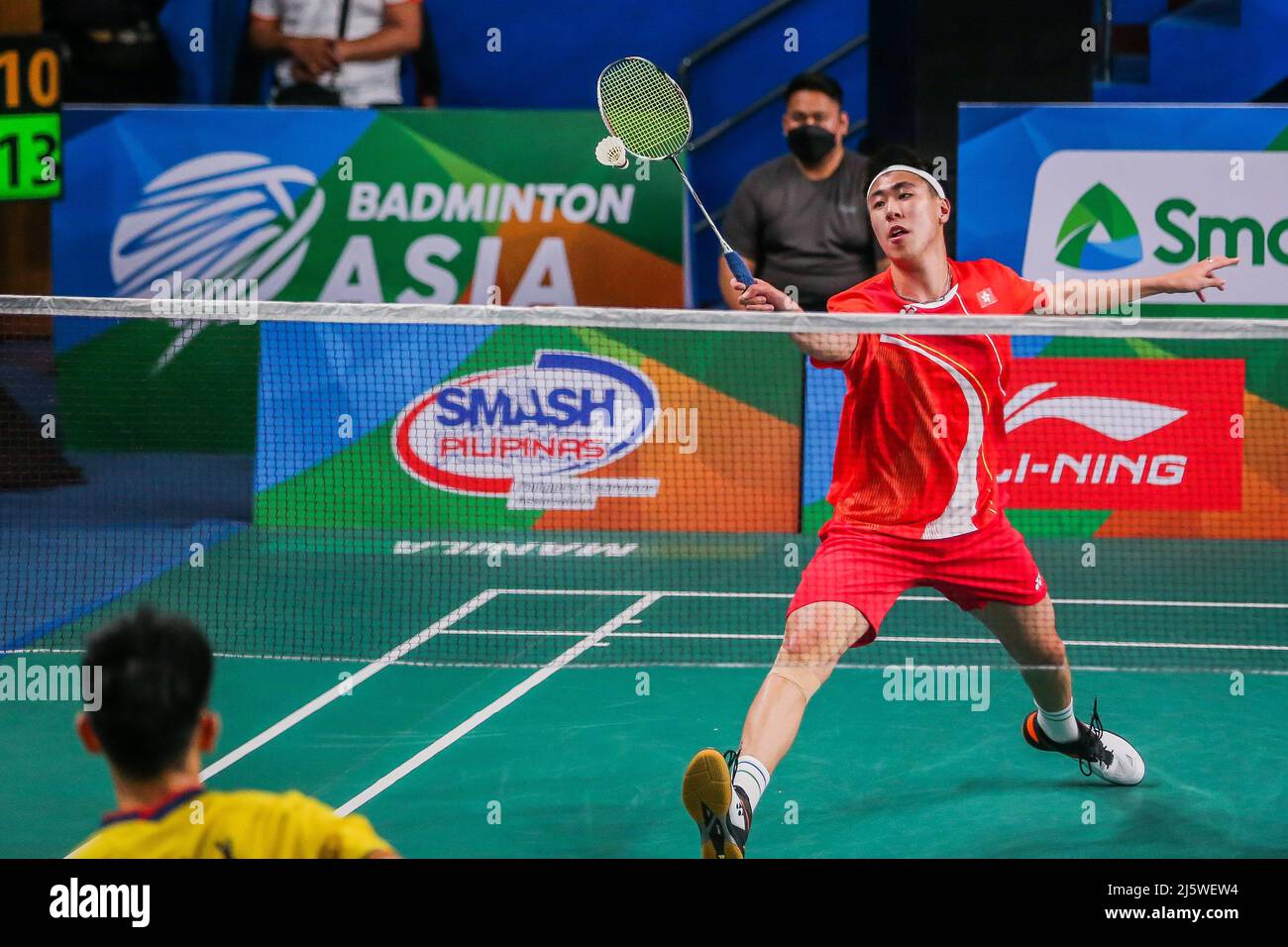 Manila. 26th Apr, 2022. Chan Yin Chak of China's Hong Kong competes ...