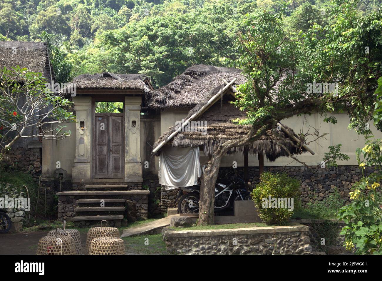 Facade Of A House With Old Traditional Architecture In The Traditional