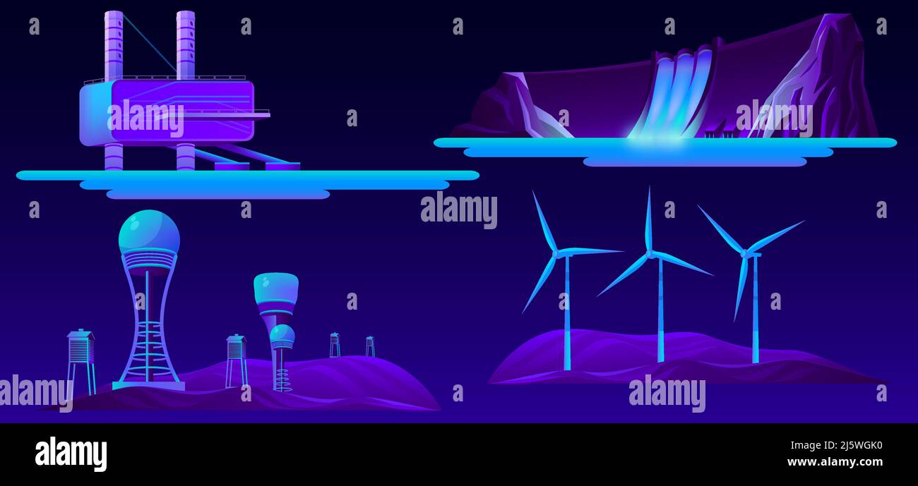 Animated Hydroelectric Turbines Diagram Hydroelectric Power Generation