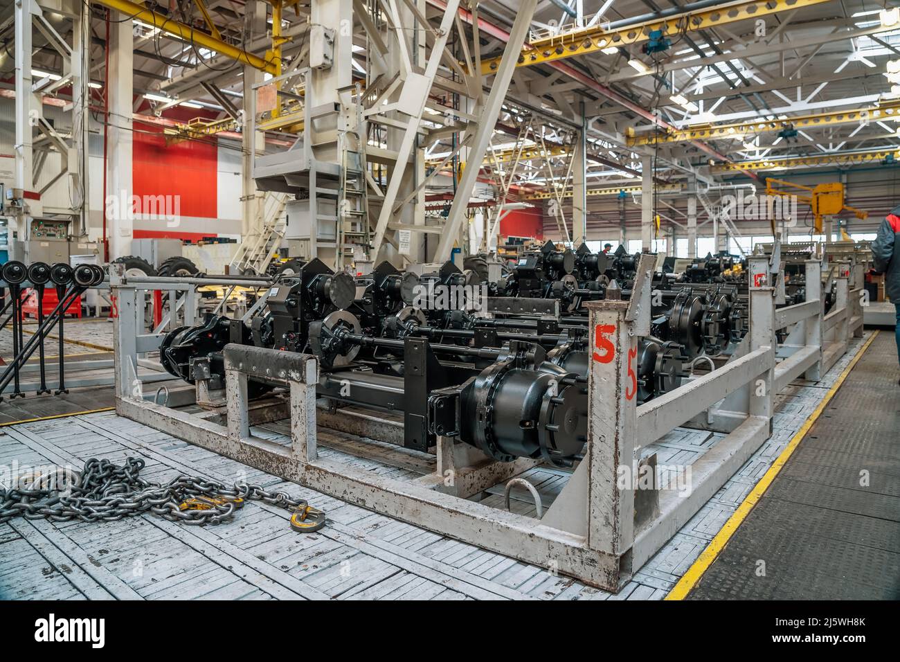 Tractor assembly shop hi-res stock photography and images - Alamy