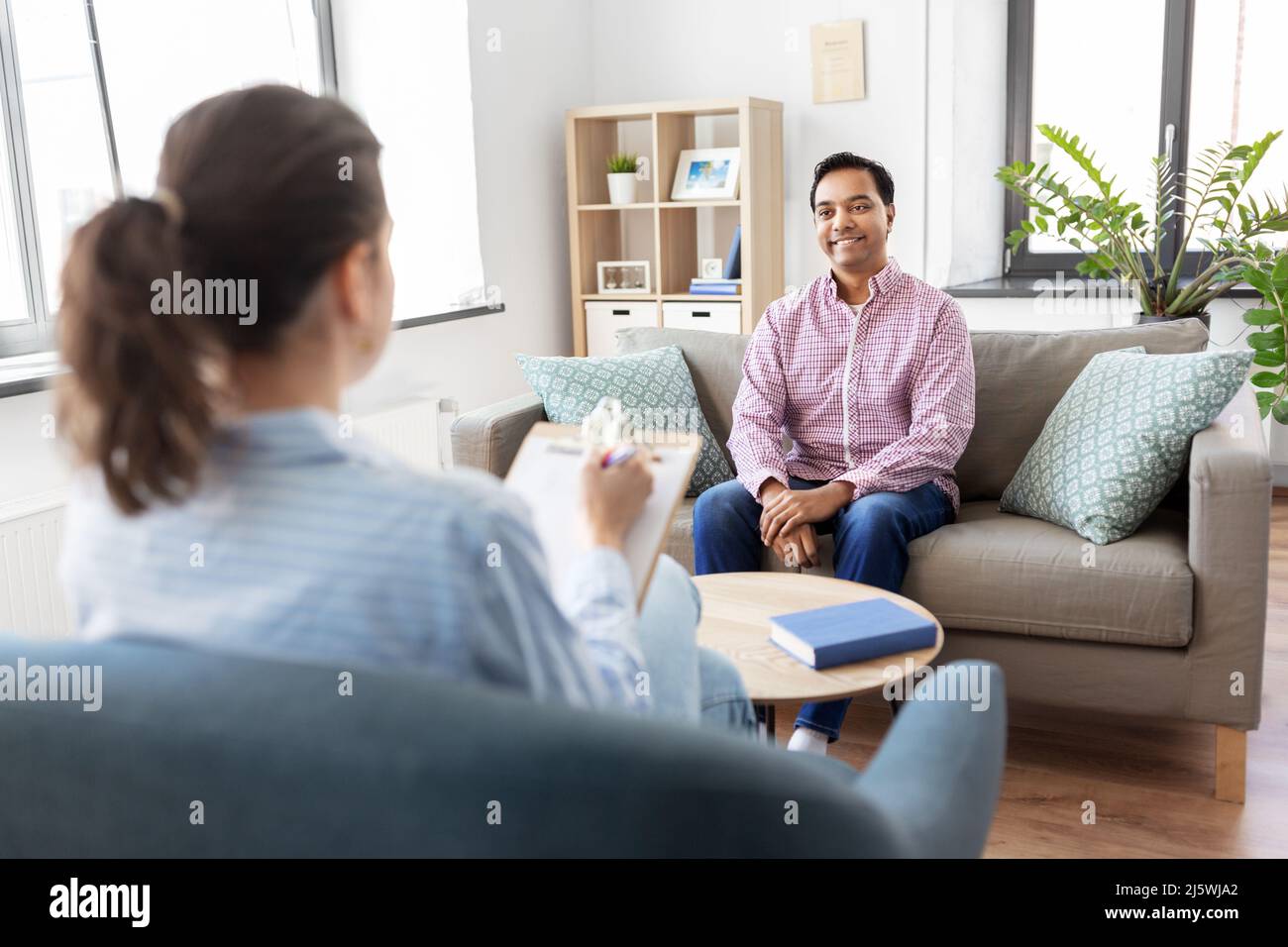 Psychotherapy happy hi-res stock photography and images - Alamy