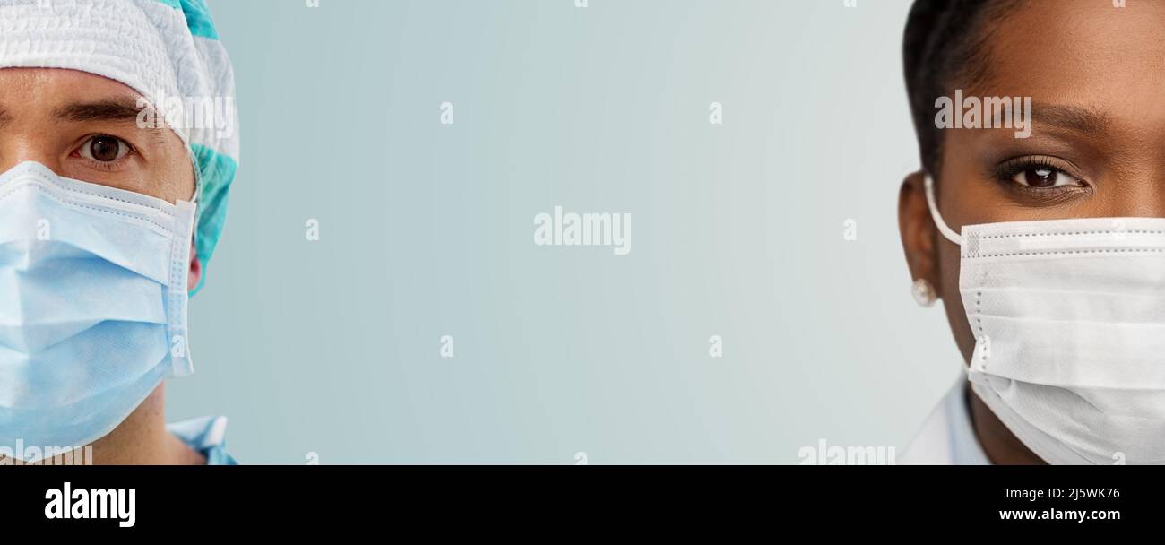 Male doctors face masks hi-res stock photography and images - Alamy