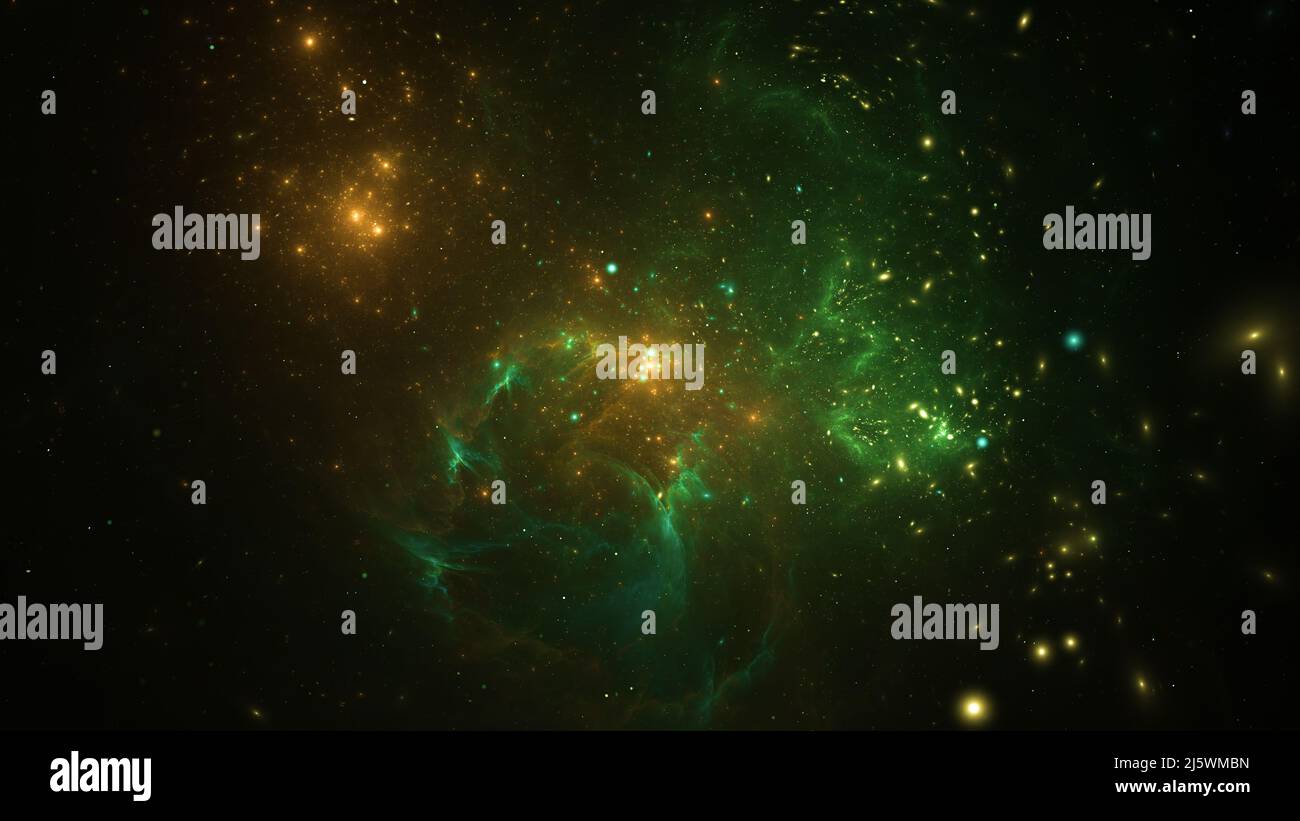 Cosmic background of stars and galaxies. A dark infinite universe with ...