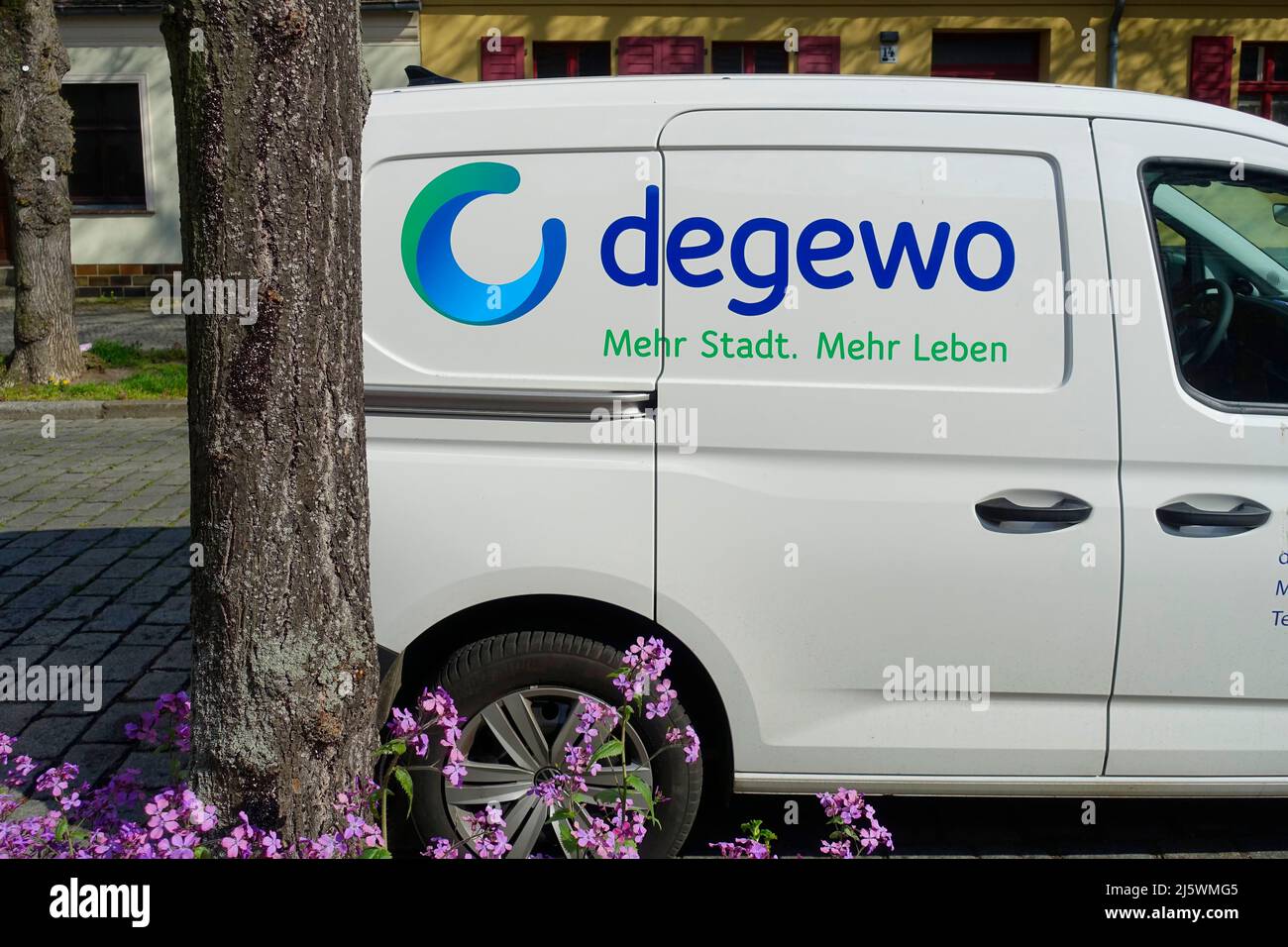 Car of Degewo, Berlin Stock Photo - Alamy