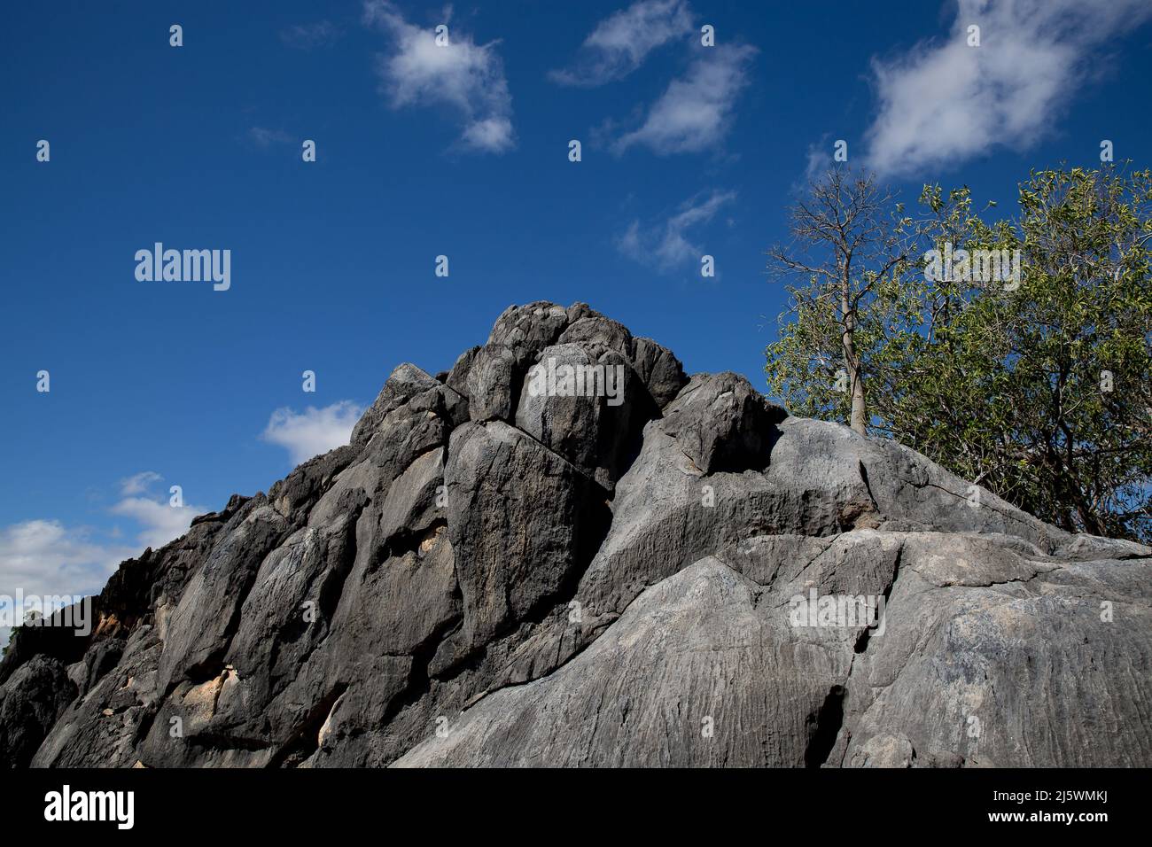 Balancing Rock at Chillagoe Mungana National park in western Queensland ...