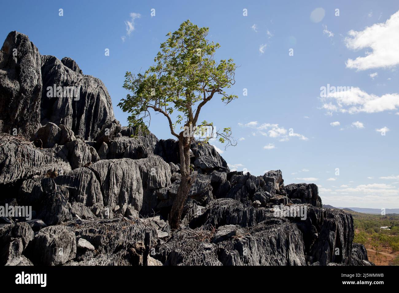 Balancing Rock at Chillagoe Mungana National park in western Queensland ...