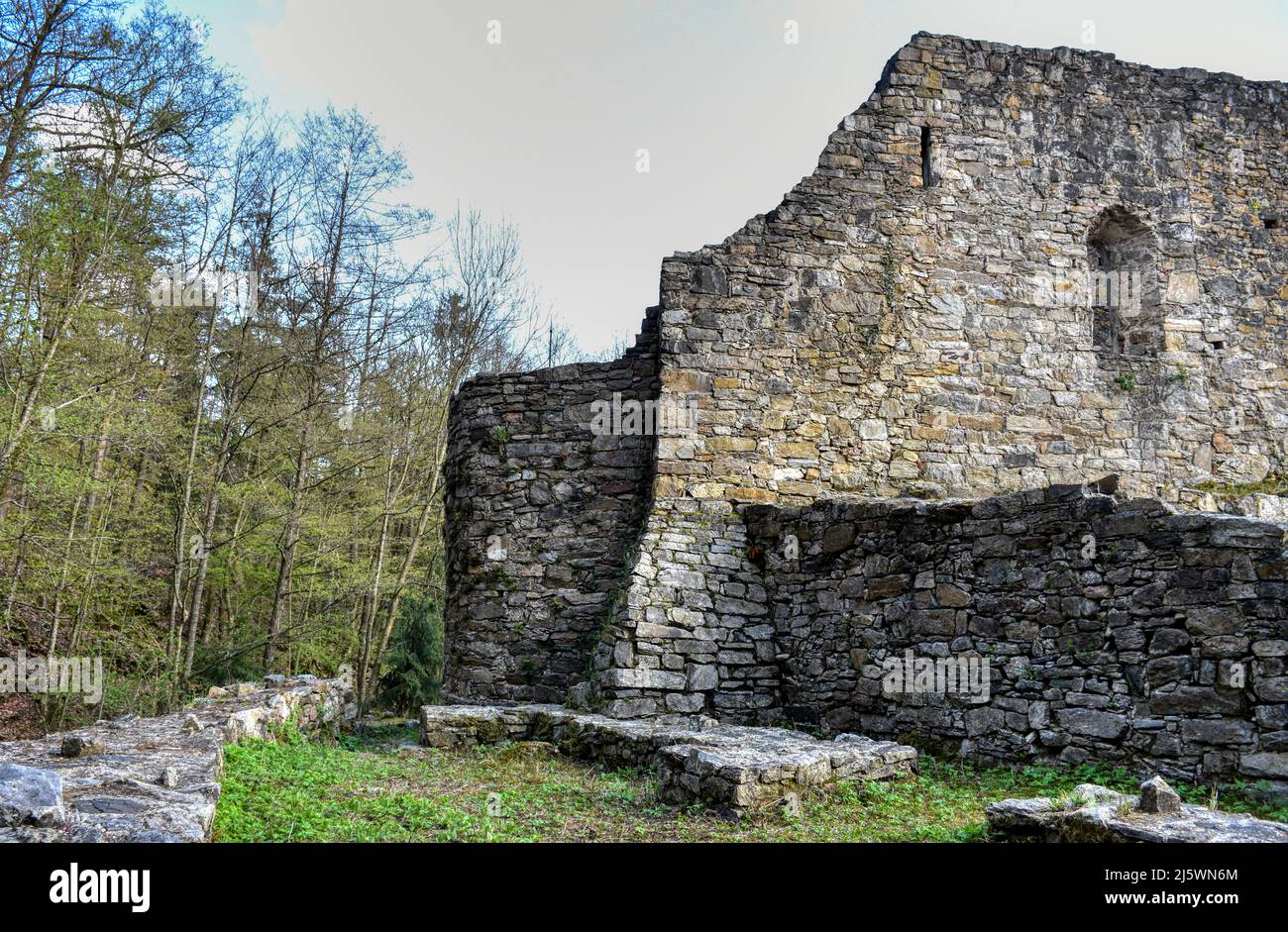 Gossam, Burgkirche, Burgkirchlein, Wachau, Kirche, Ruine, Lost Place ...