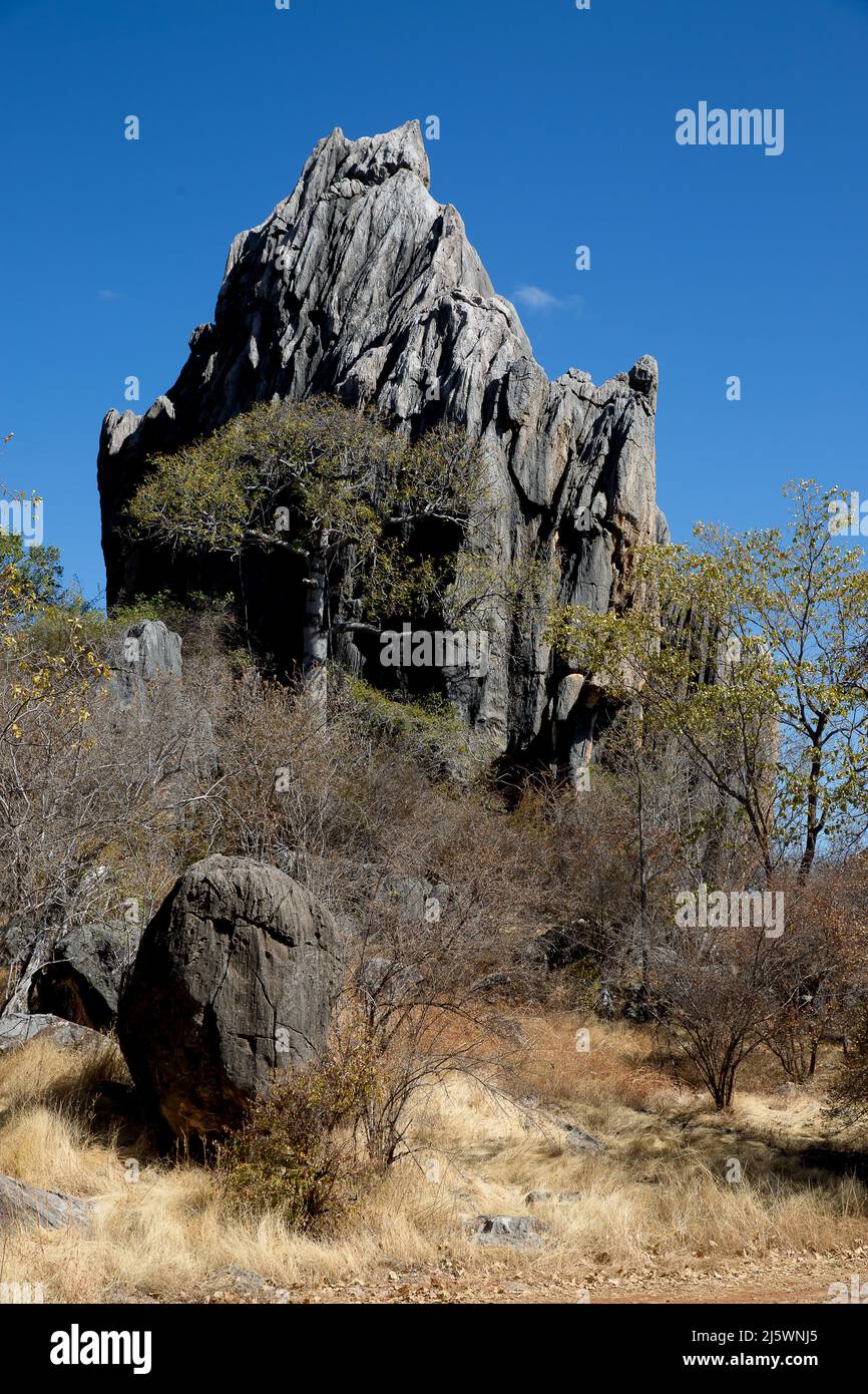 Balancing Rock at Chillagoe Mungana National park in western Queensland ...