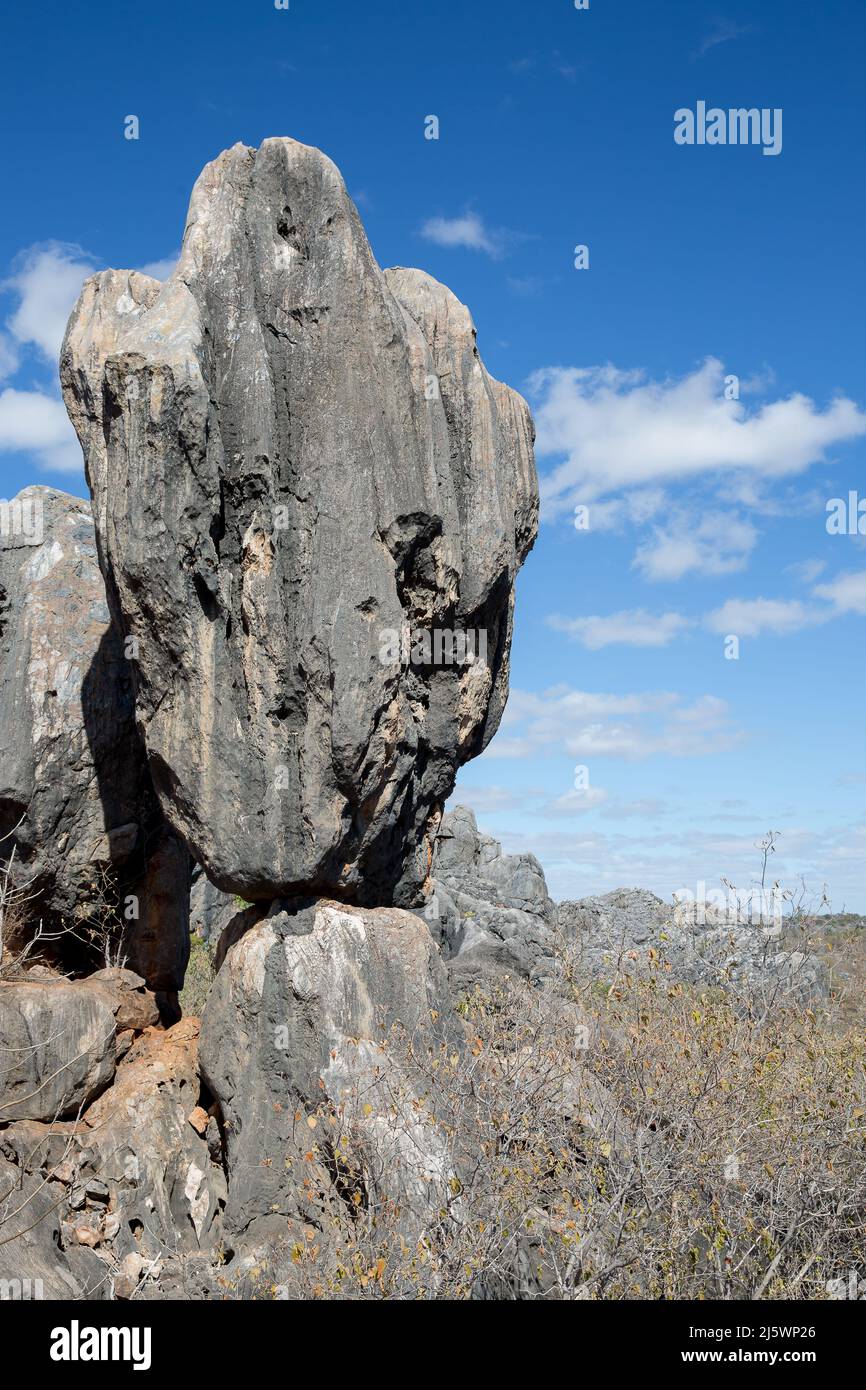 Balancing Rock at Chillagoe Mungana National park in western Queensland ...