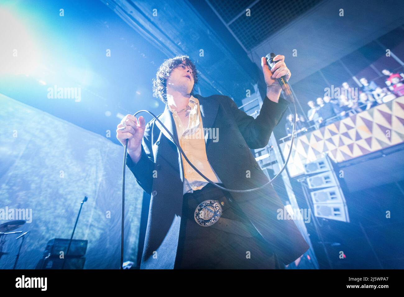 Copenhagen, Denmark. 24th, March 2022. The Danish punk band Iceage ...