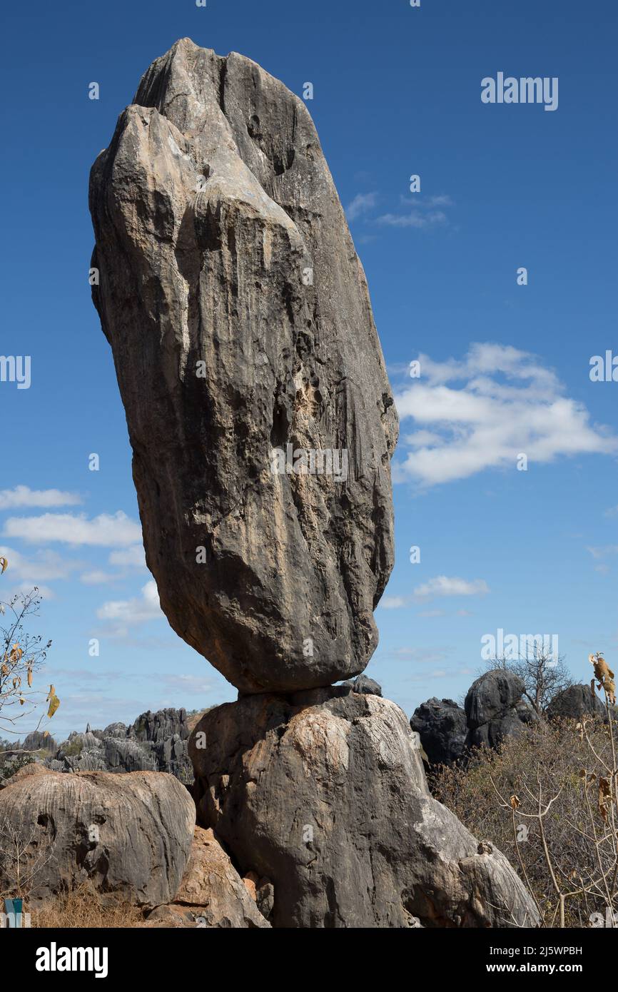 Balancing Rock at Chillagoe Mungana National park in western Queensland ...