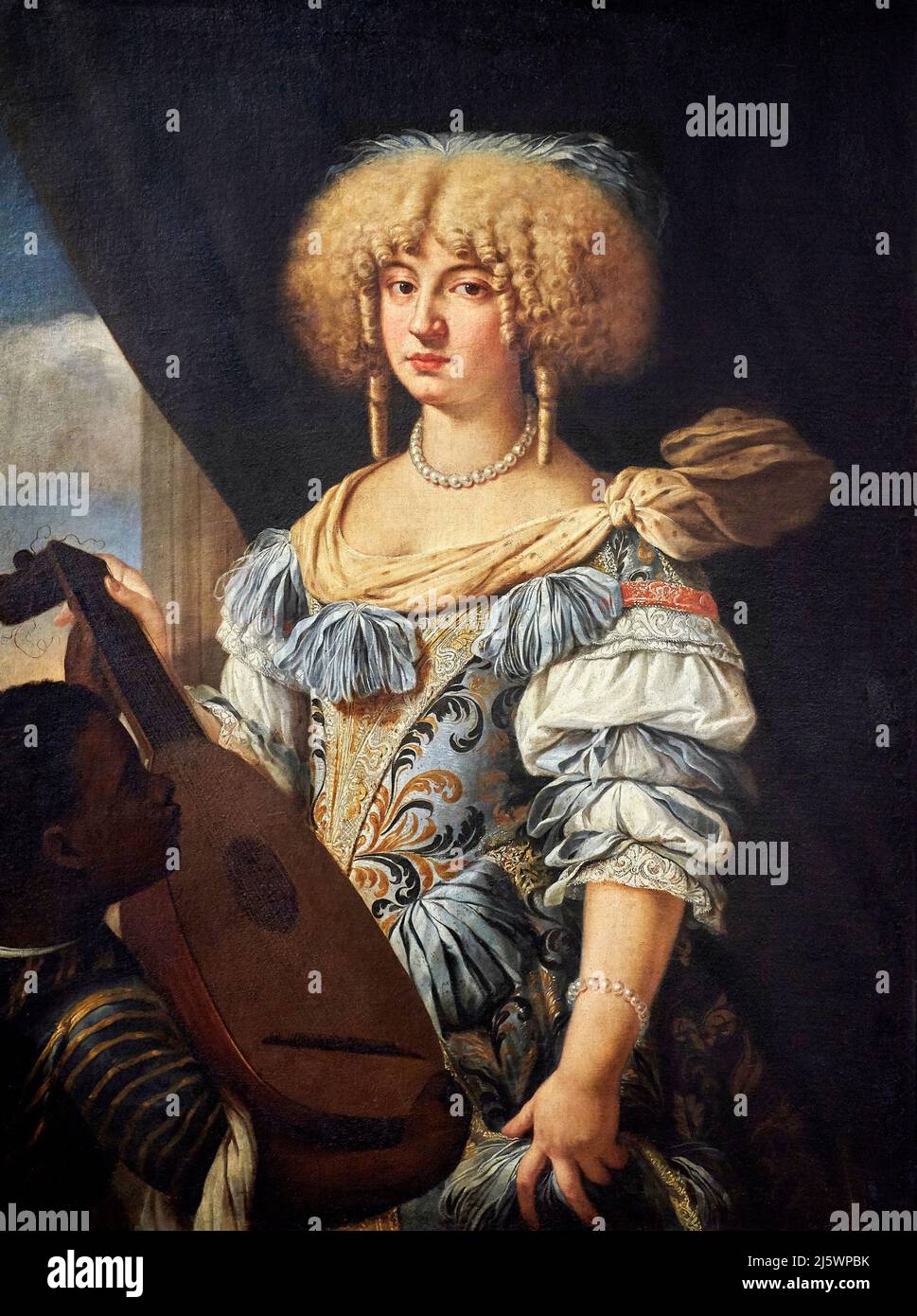 Ritratto di Maria Beatrice d’Este Stuart - olio su tela - pittore ...