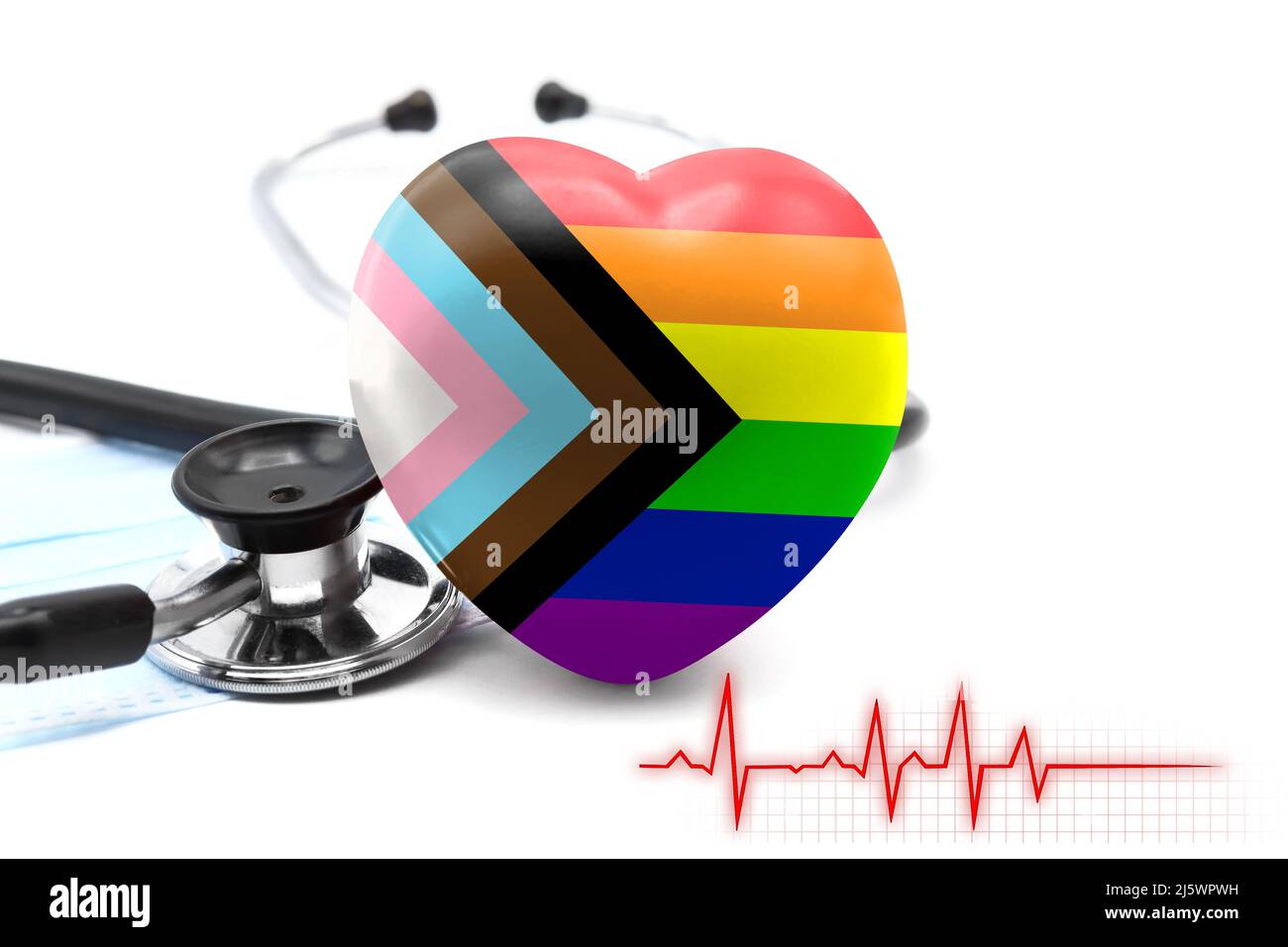 Inclusive pride flag hi-res stock photography and images - Alamy