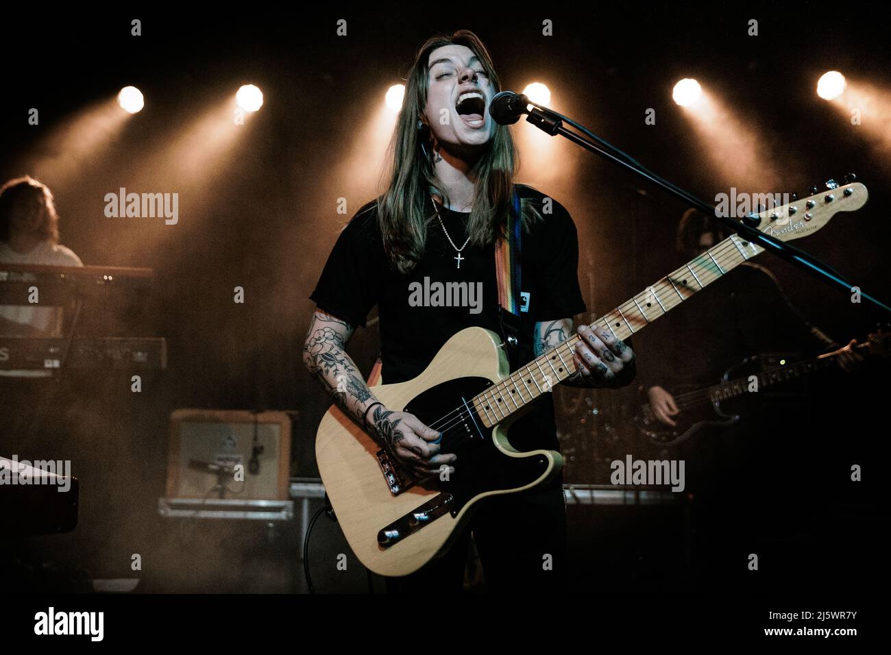 Copenhagen, Denmark. 19th, April 2022. The American singer and ...