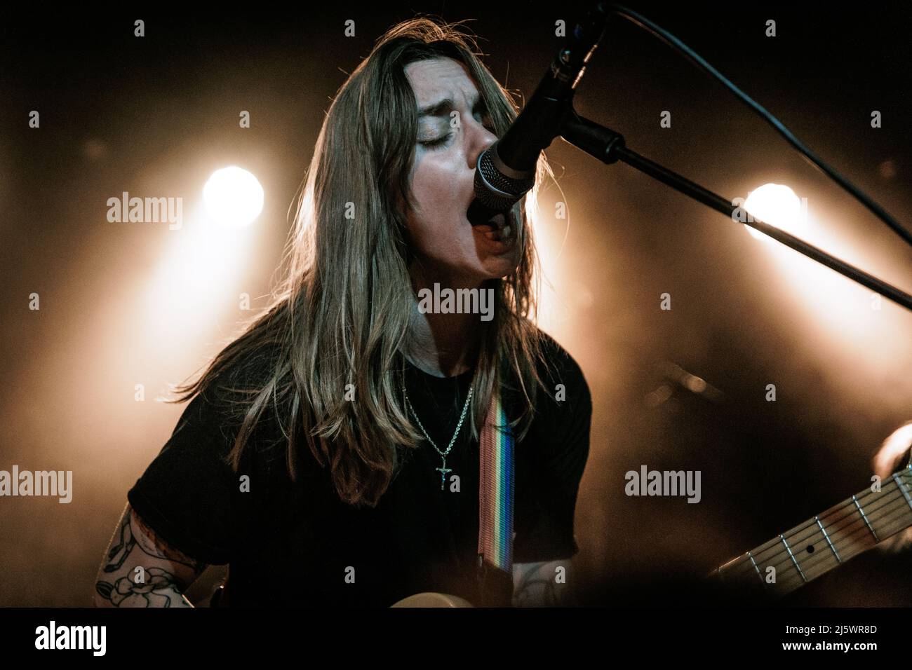 Copenhagen, Denmark. 19th, April 2022. The American singer and ...