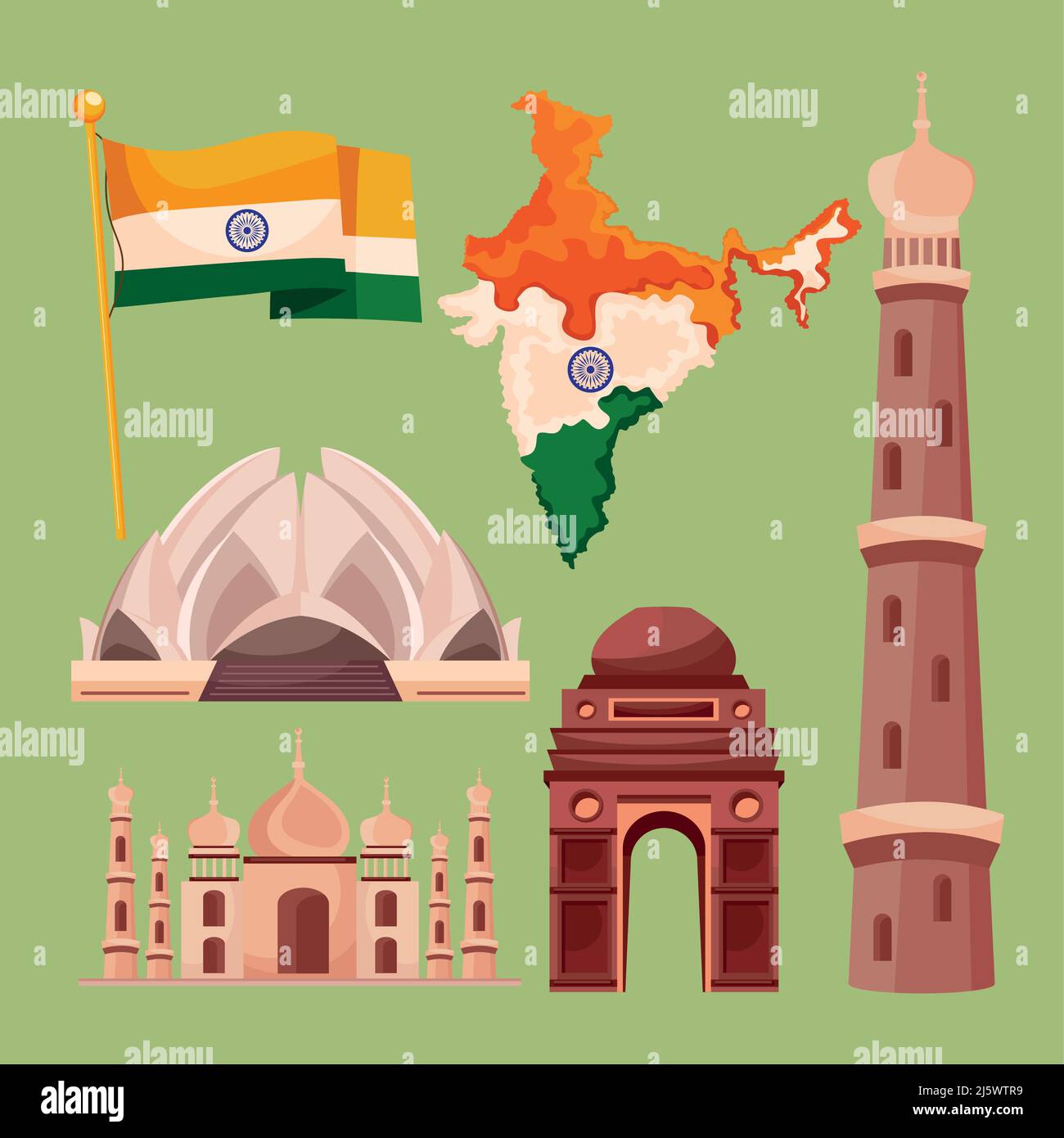 six india culture icons Stock Vector Image & Art - Alamy