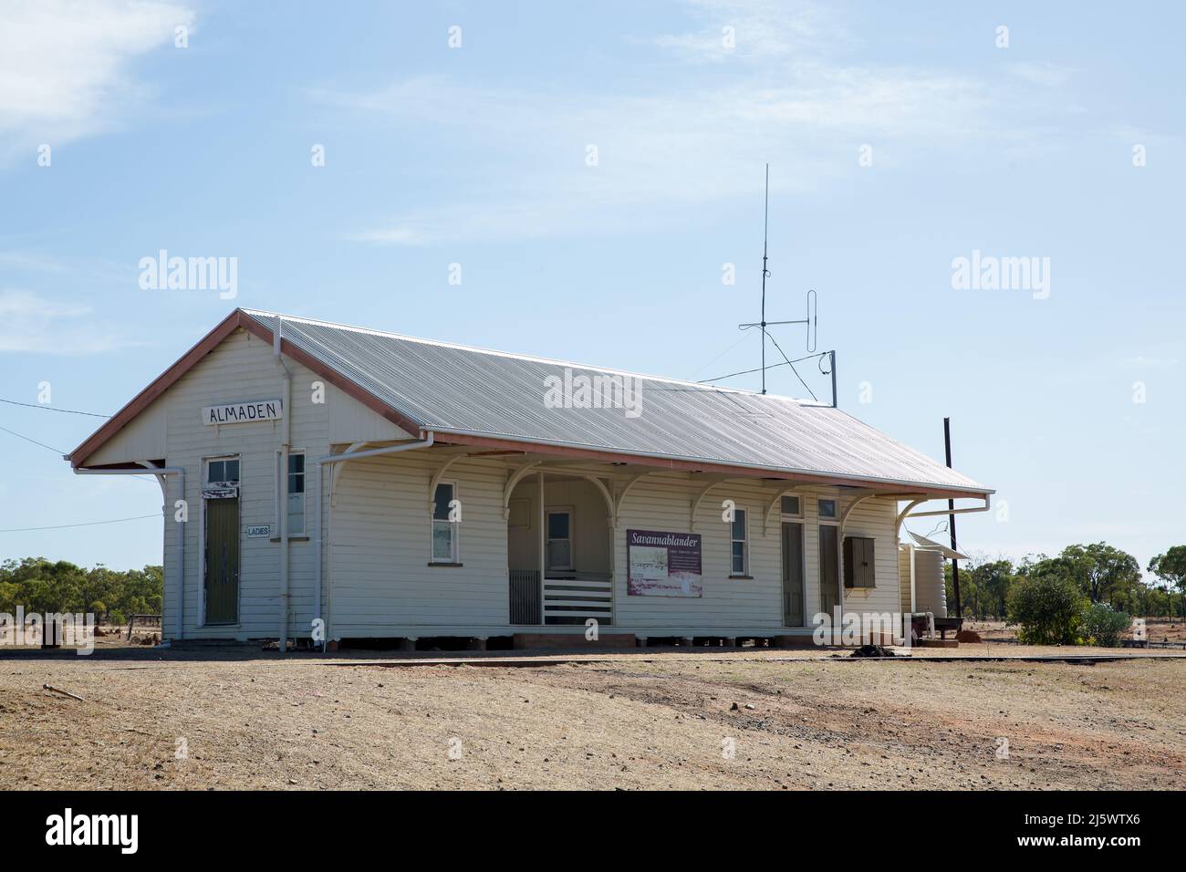 Alamaden Railway station stoc k photograph near Chillagoe in outback ...
