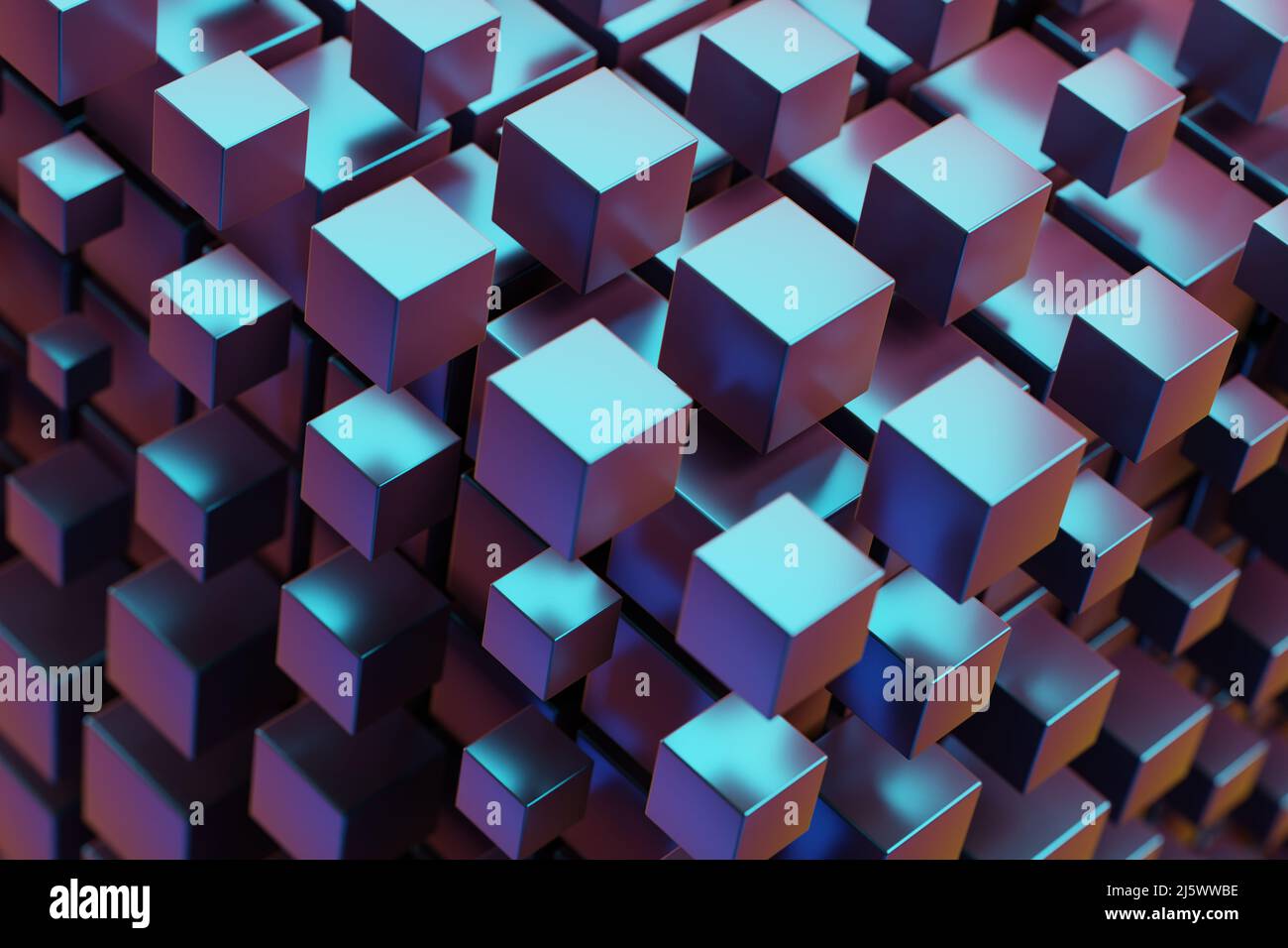 Cube colour Abstract background . Centric motion of star trails. Starburst dynamic lines or rays ...