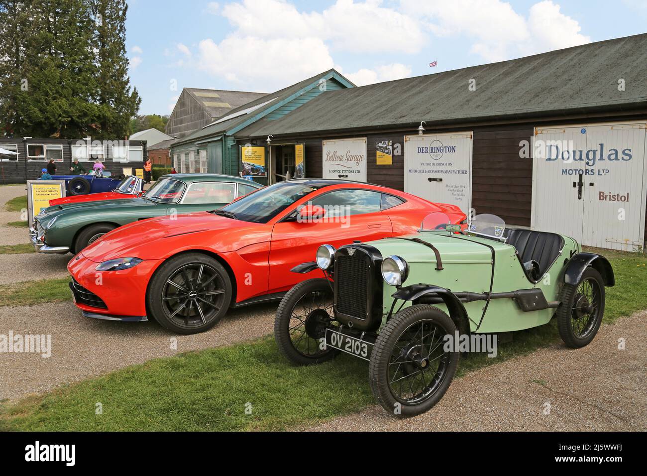 Austin Seven 'Ulster' (1931) and Aston Martins, British Marques Day, 24 ...