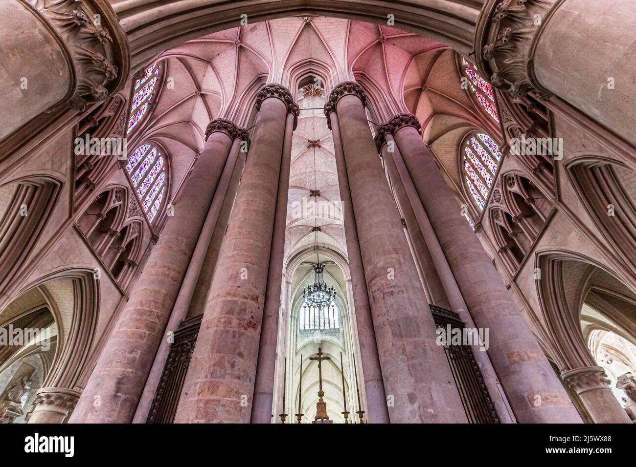LE MANS, SARTHE, FRANCE, MARCH 31, 2022 : interiors and architectural ...