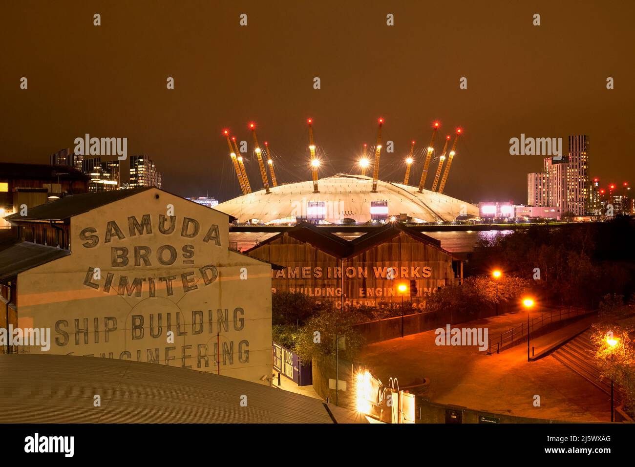 The O2 Arena Millennium Dome, Greenwich, London Stock Photo - Alamy