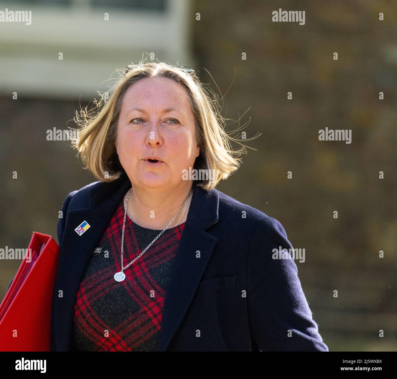 London, UK. 26th Apr, 2022. Anne-Marie Trevelyan, International Trade ...