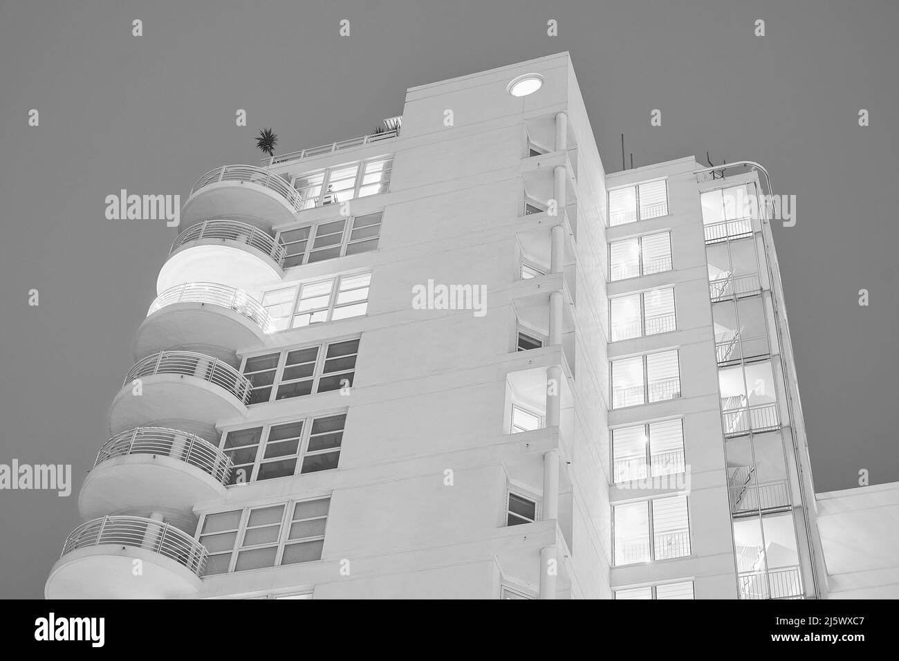 Art Deco-style Building, Isle of Dogs, London Stock Photo - Alamy