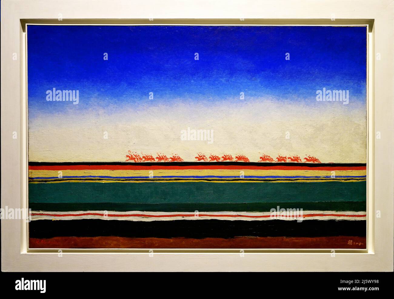 Kazimir Malevich Red Cavalry circa 1932 Malaga Spain Coleccion del ...