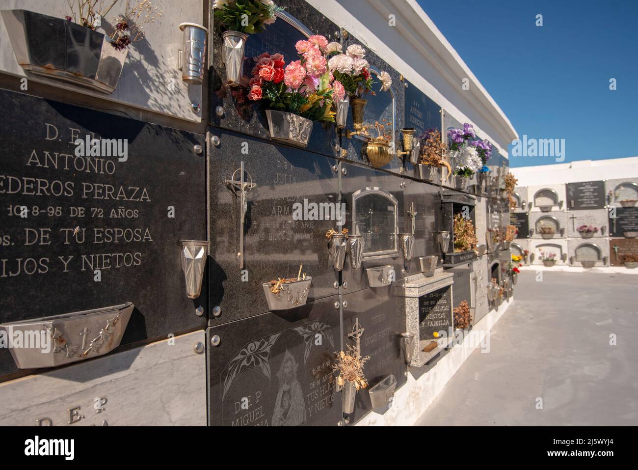 Traditional spanish cemetery hi-res stock photography and images - Alamy
