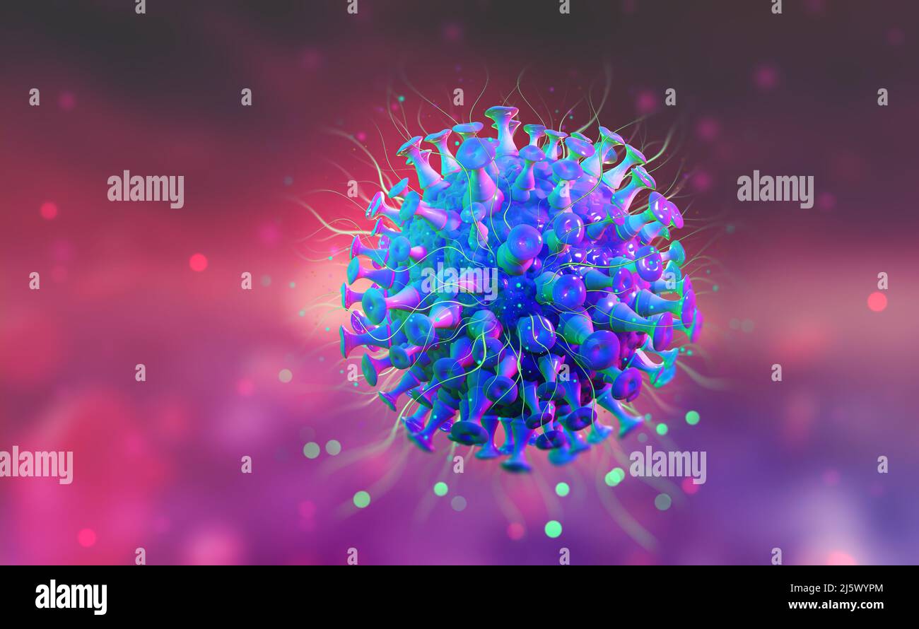 Virus, germs, microbe, bacterium, pathogen organism, infectious micro ...