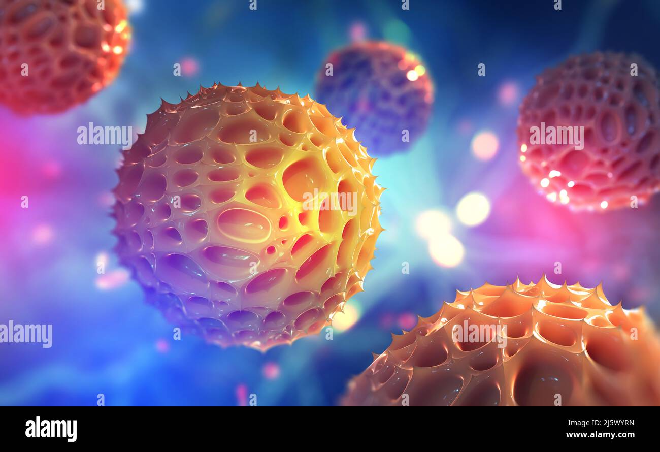 Pollen microscope hi-res stock photography and images - Alamy