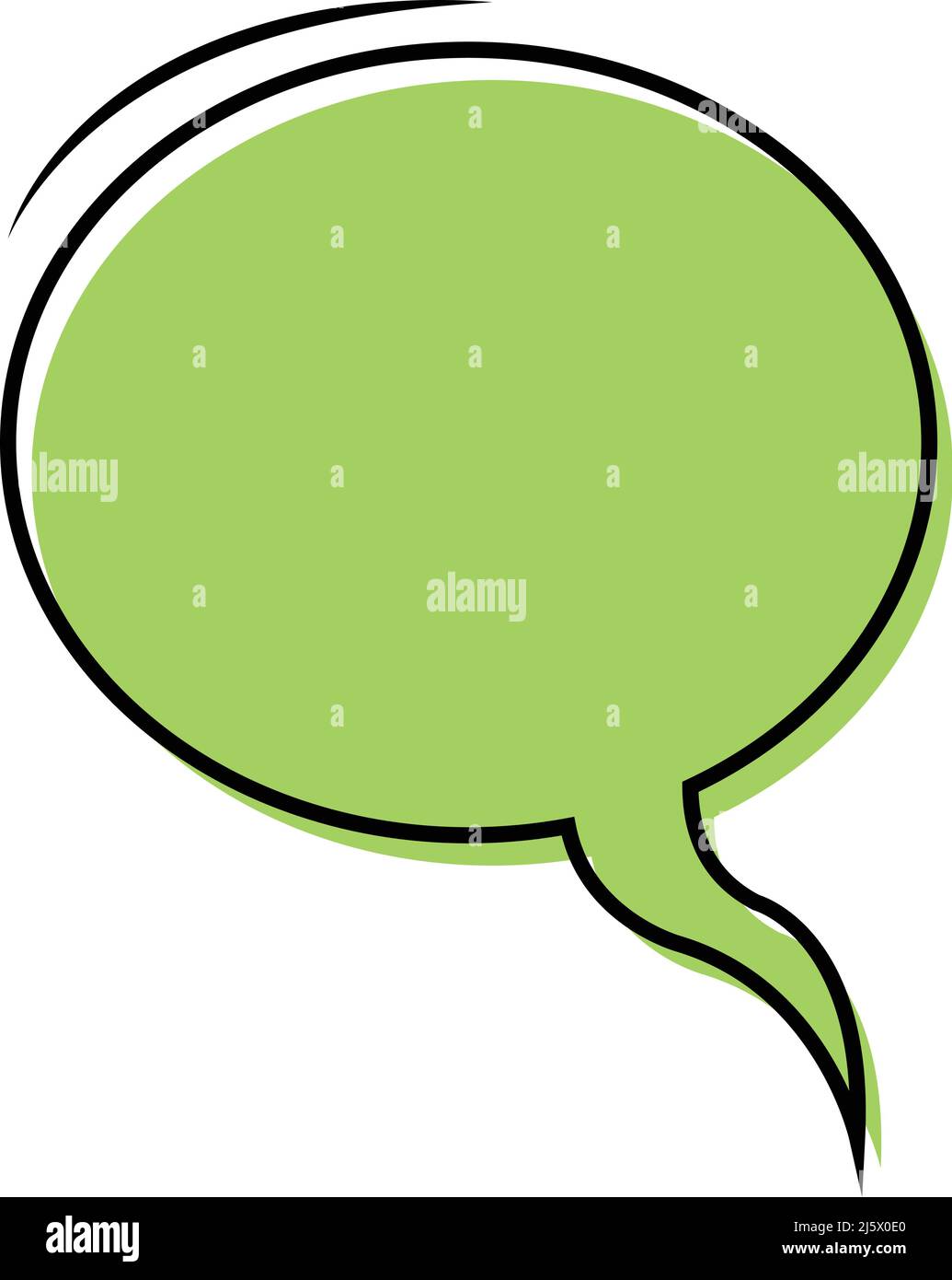 Speech Bubble Vector illustration. Communication icon Stock Vector ...