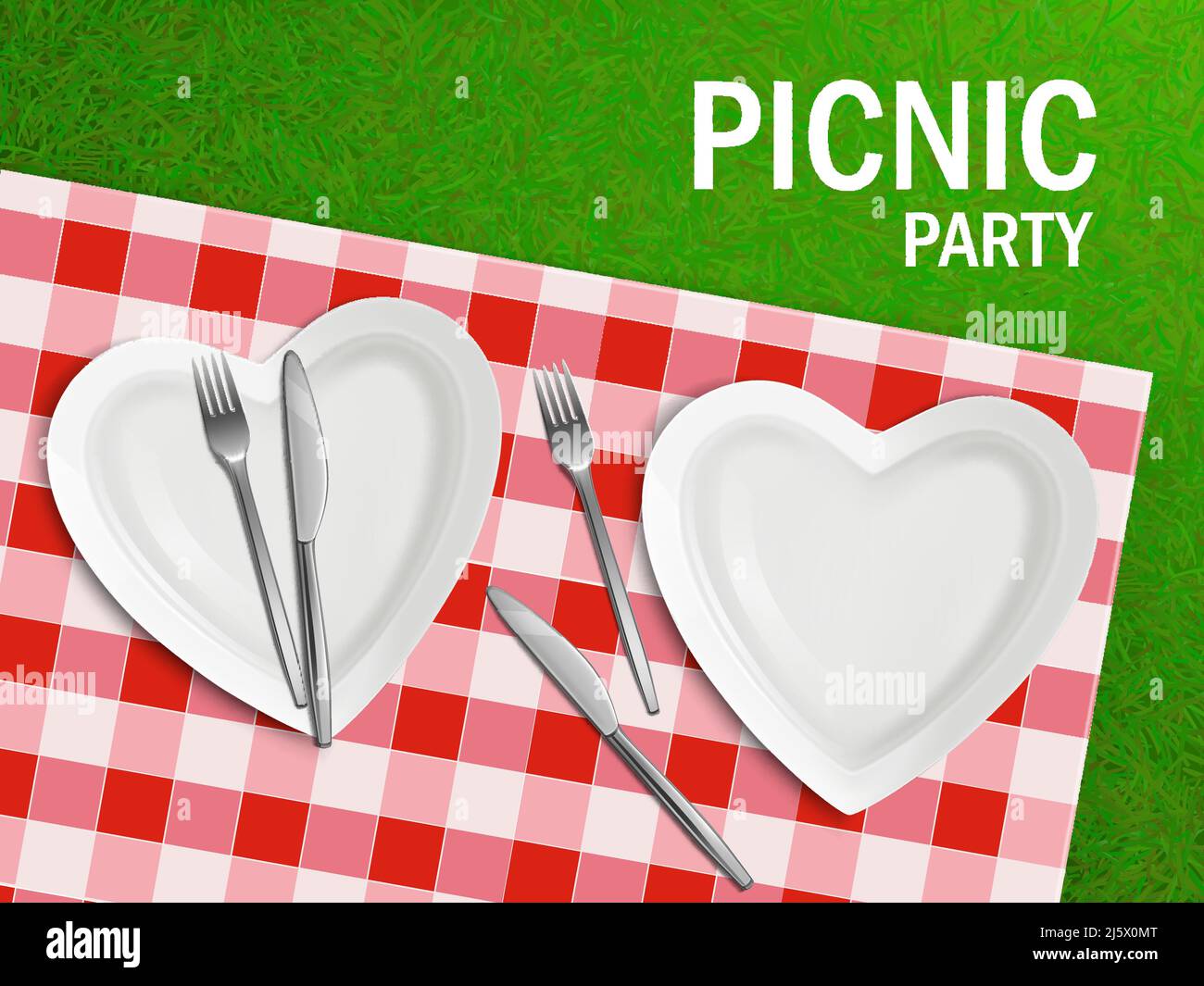 Family setting dinner table outdoors Stock Vector Images - Alamy