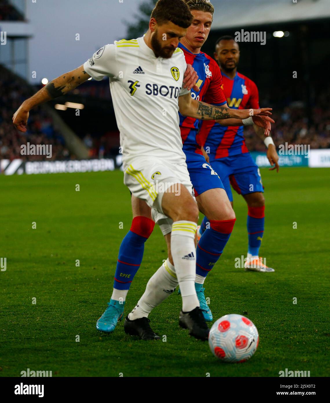 LONDON, United Kingdom, APRIL 25: Mateusz Klich of Leeds United during ...