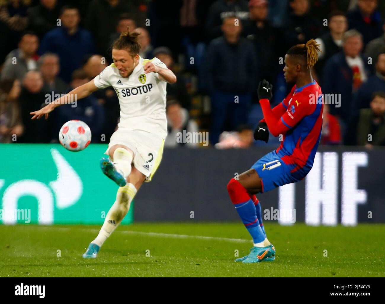 LONDON, United Kingdom, APRIL 25: Luke Ayling of Leeds United during ...