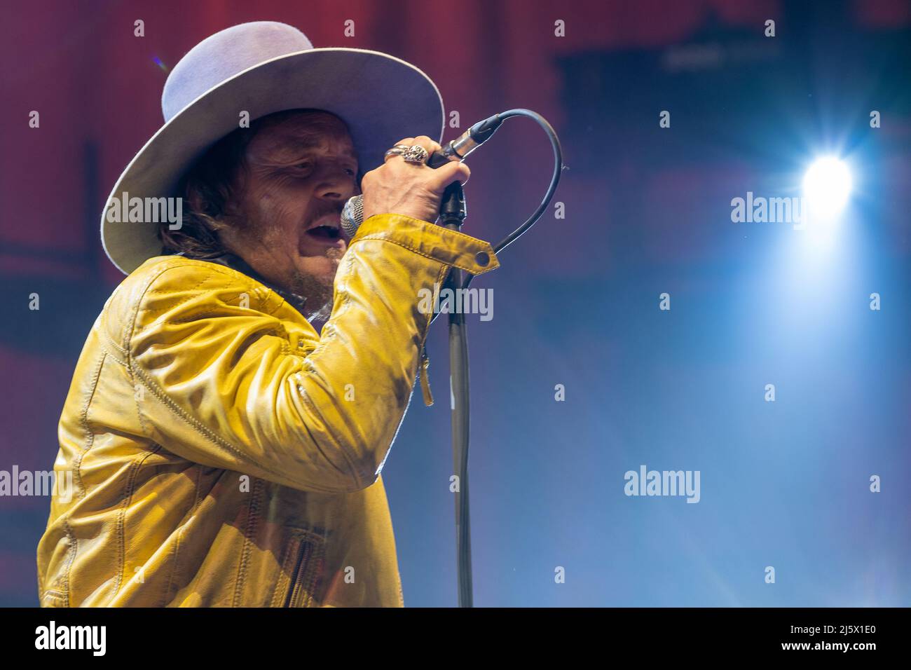 Arena di Verona Verona, Italy. 25rd April 2022. Italian singer Zucchero ...