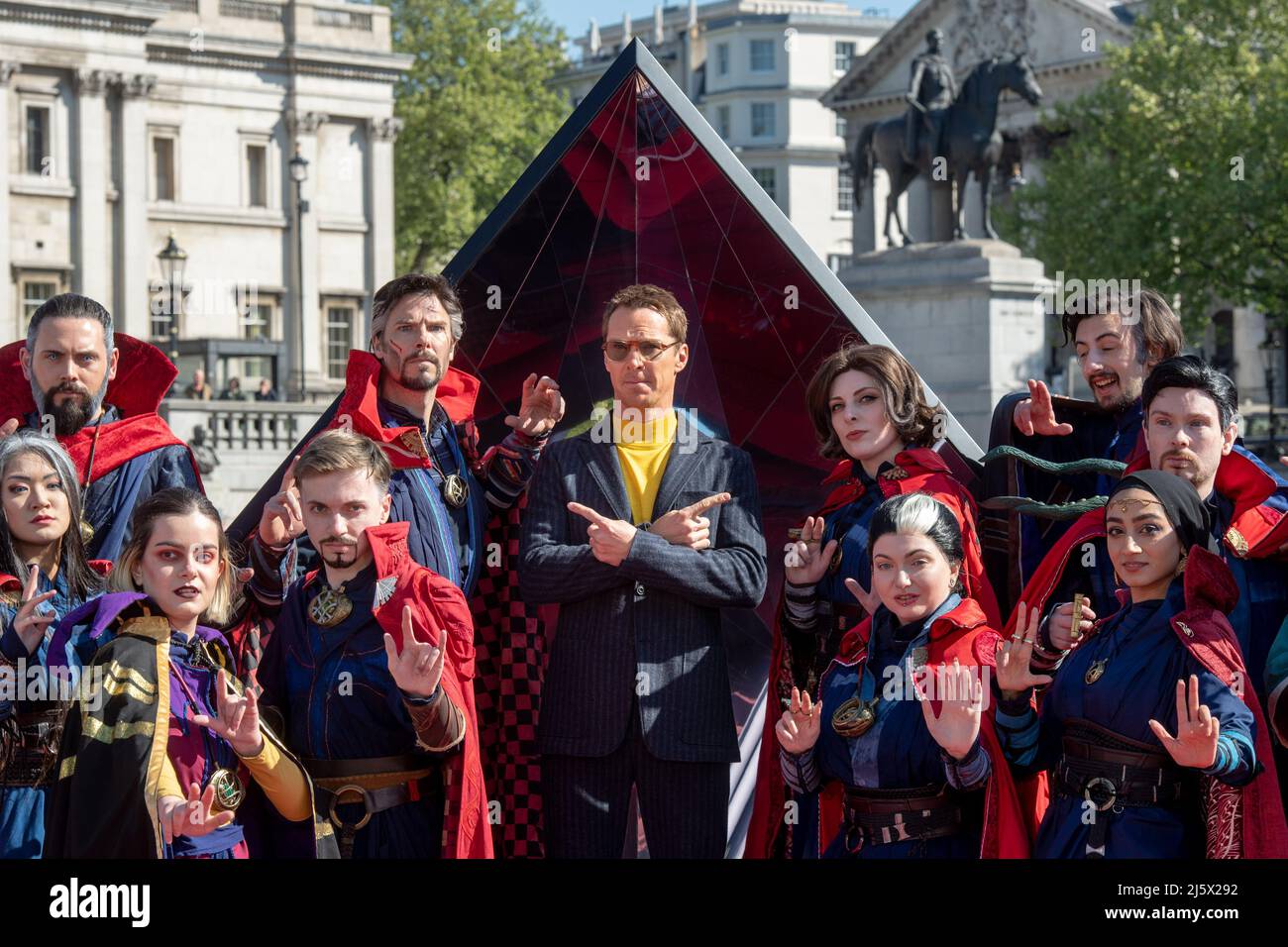 London, UK. 26 April 2022. Benedict Cumberbatch attending a Doctor ...