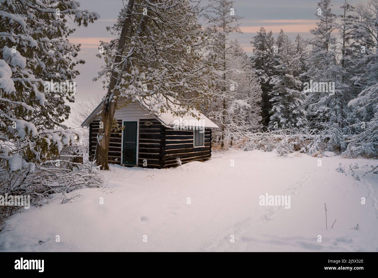 Toft Point is a national scenic natural area near Baileys Harbor in ...