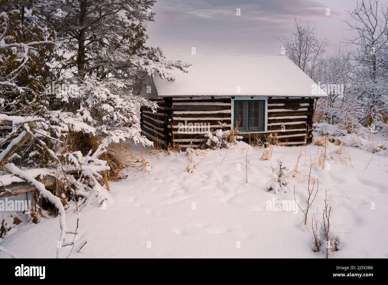 Toft Point is a national scenic natural area near Baileys Harbor in ...