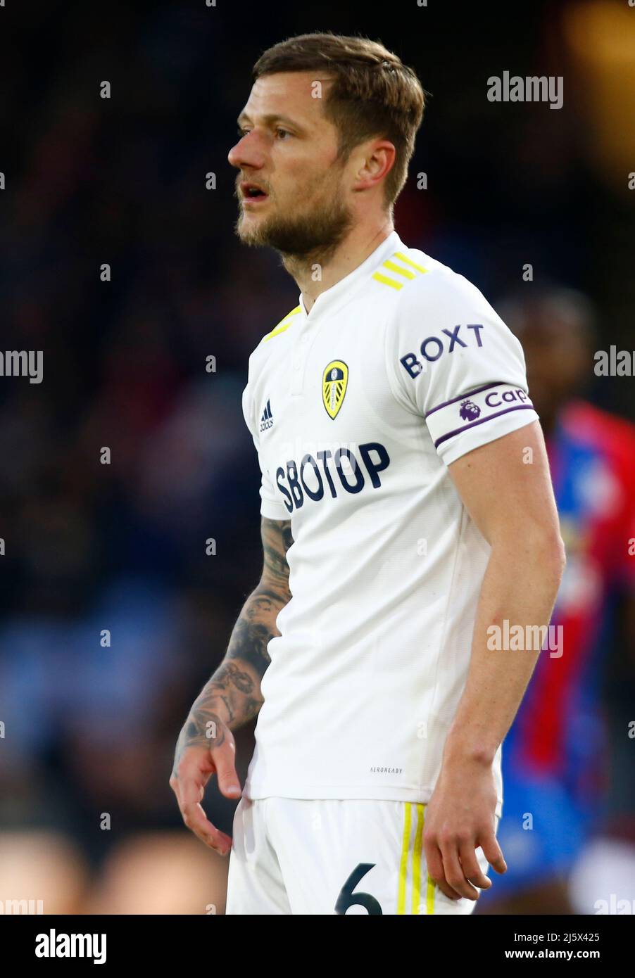 LONDON, United Kingdom, APRIL 25: Liam Cooper of Leeds United during ...