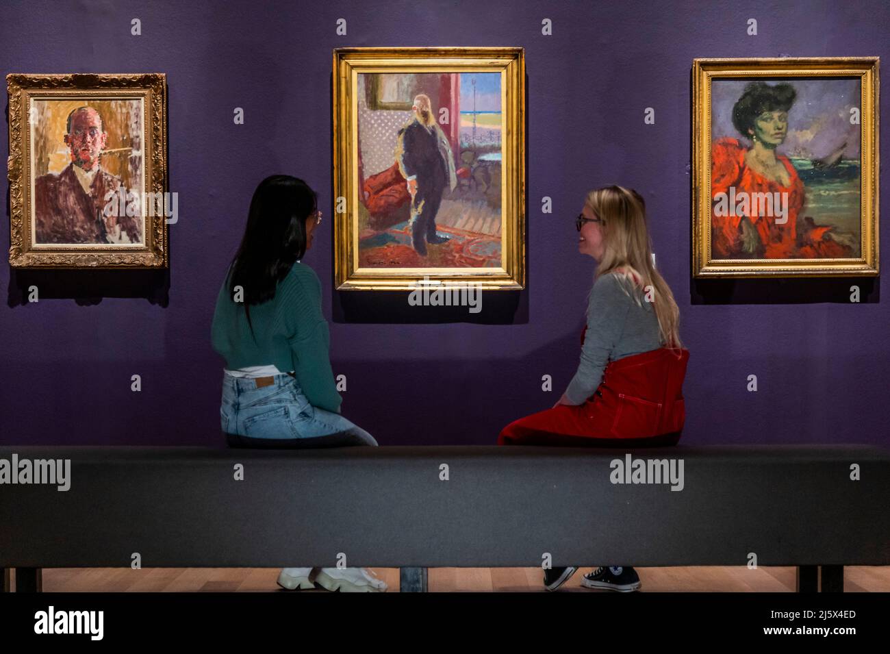 London, UK. 26th Apr, 2022. Various portraits in the Beyond Portraiture ...