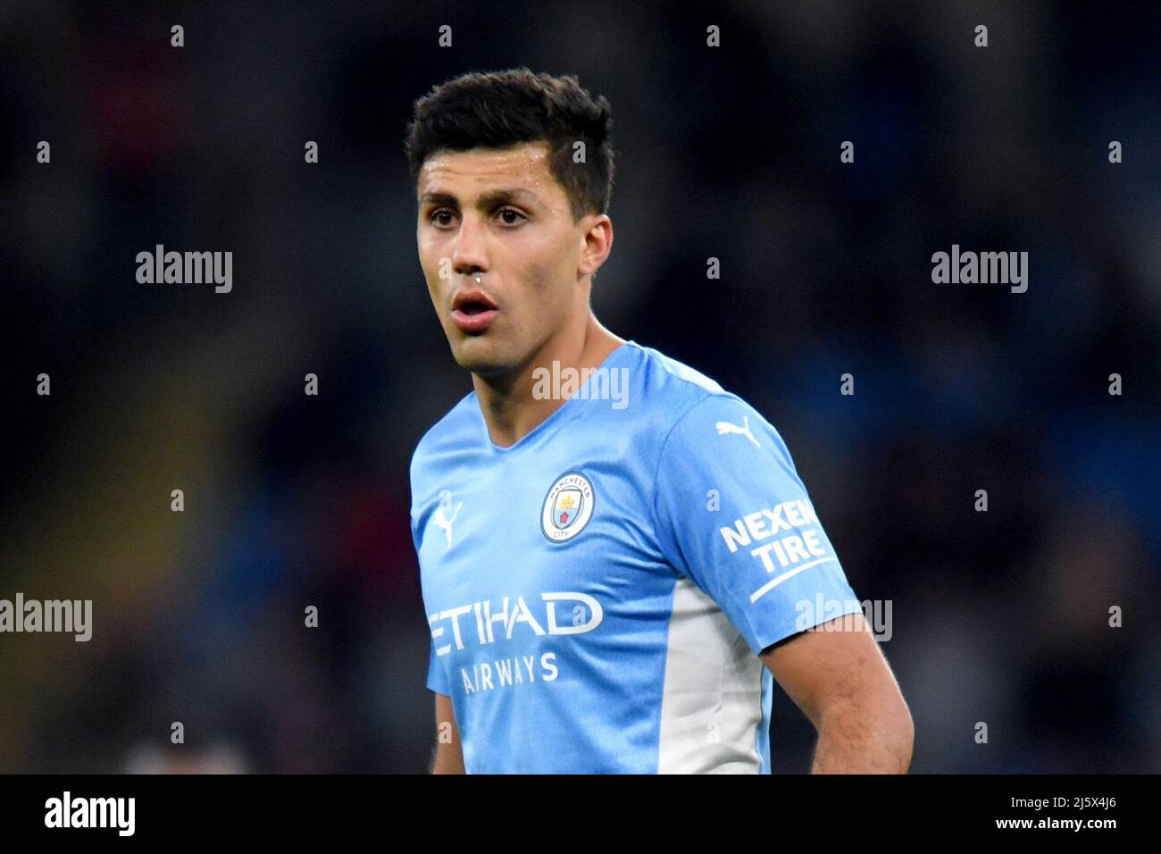 Manchester City's Rodri. Picture date: Thursday April 21, 2022. Photo ...