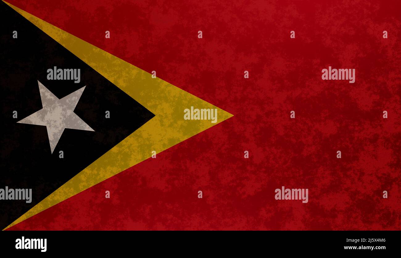 Timor Leste Flag Concrete Background 3D Render Stock Photo - Alamy