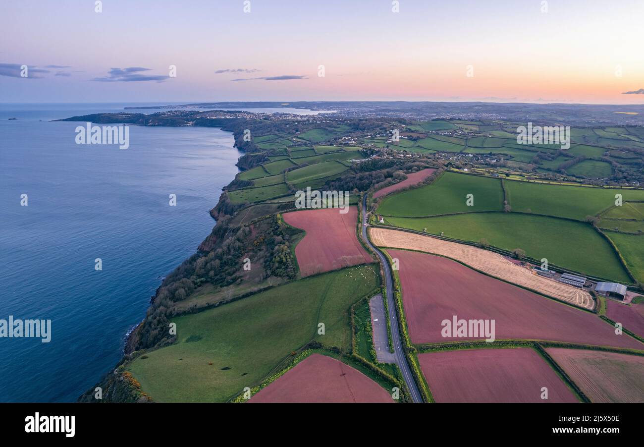 Devon fields hi-res stock photography and images - Alamy