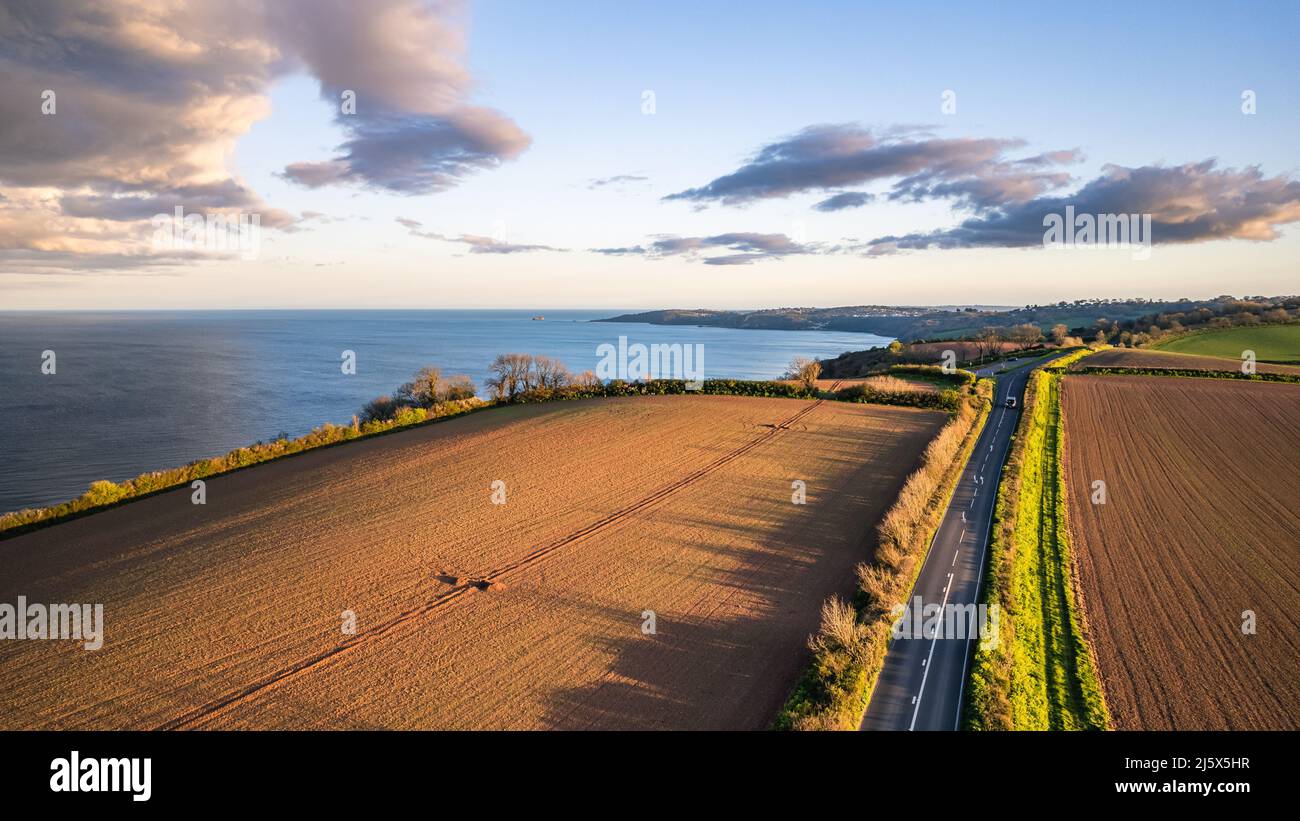 Devon fields hi-res stock photography and images - Alamy