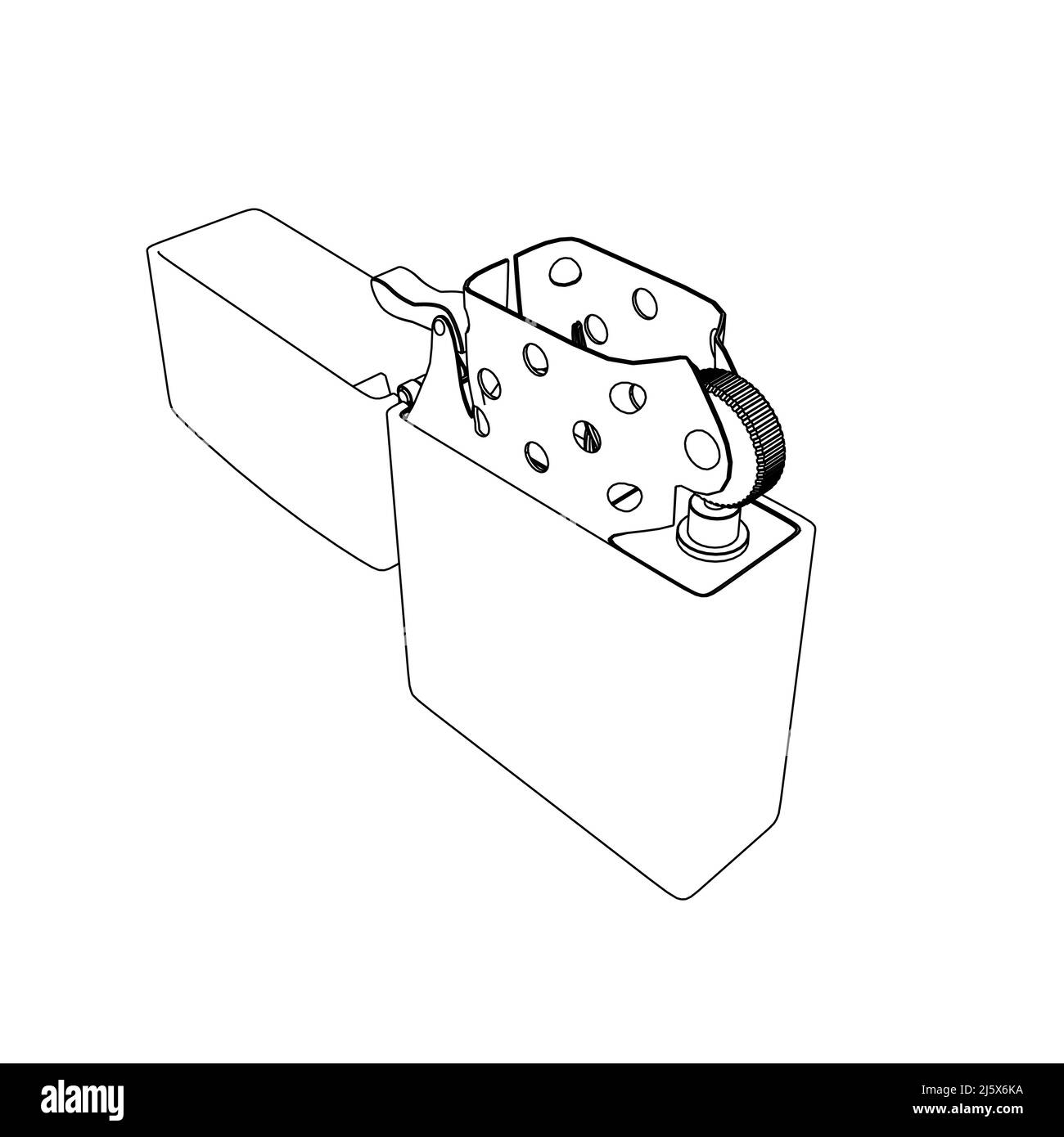 Image of lighters Stock Vector Images - Alamy