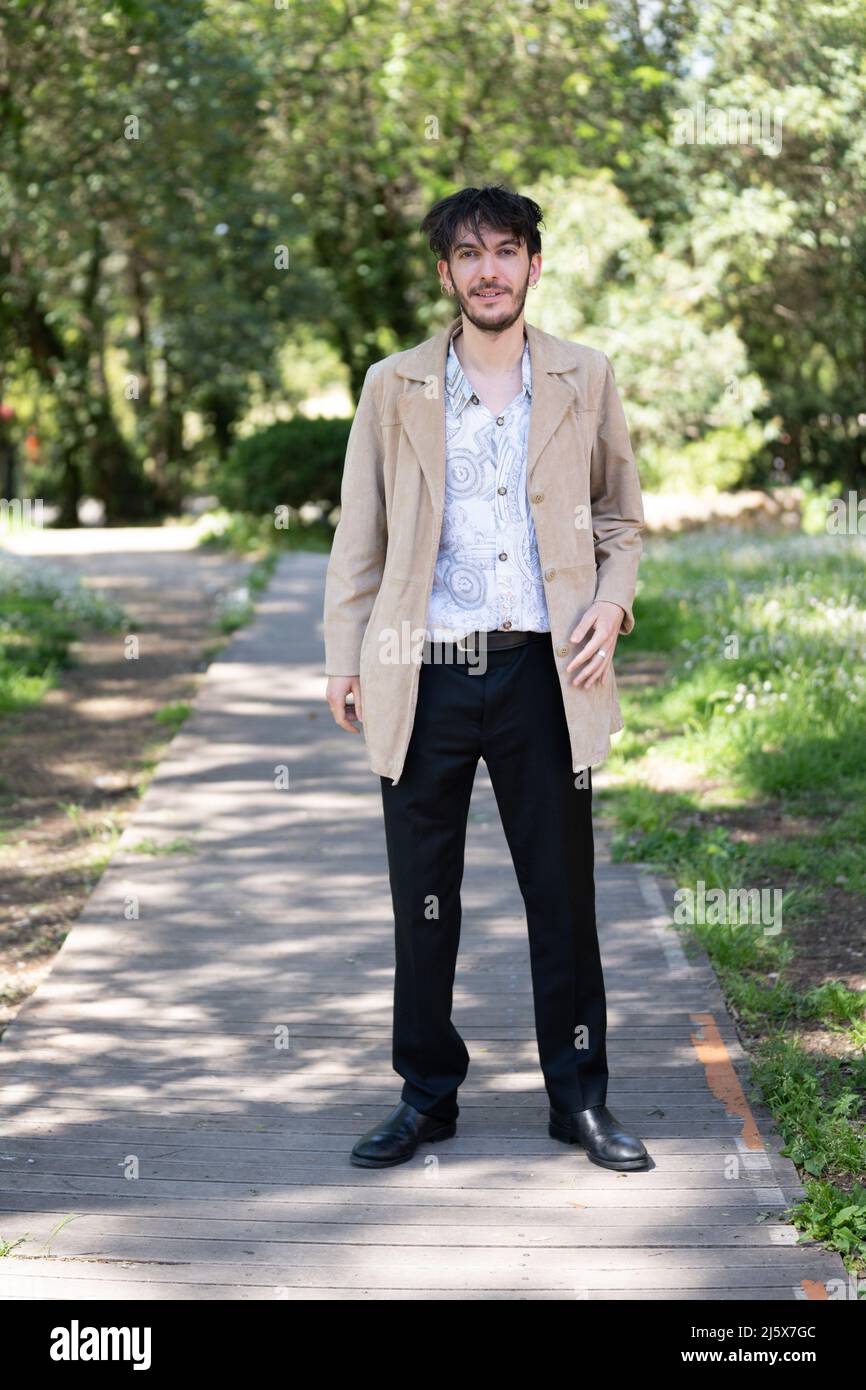 Rome, Italy, April 26, 2022 - The actor Gabriele Cicirello attends at ...