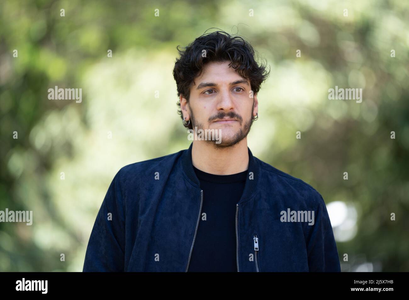 Rome, Italy, April 26, 2022 - The actor Lorenzo Scalzo attends at ...