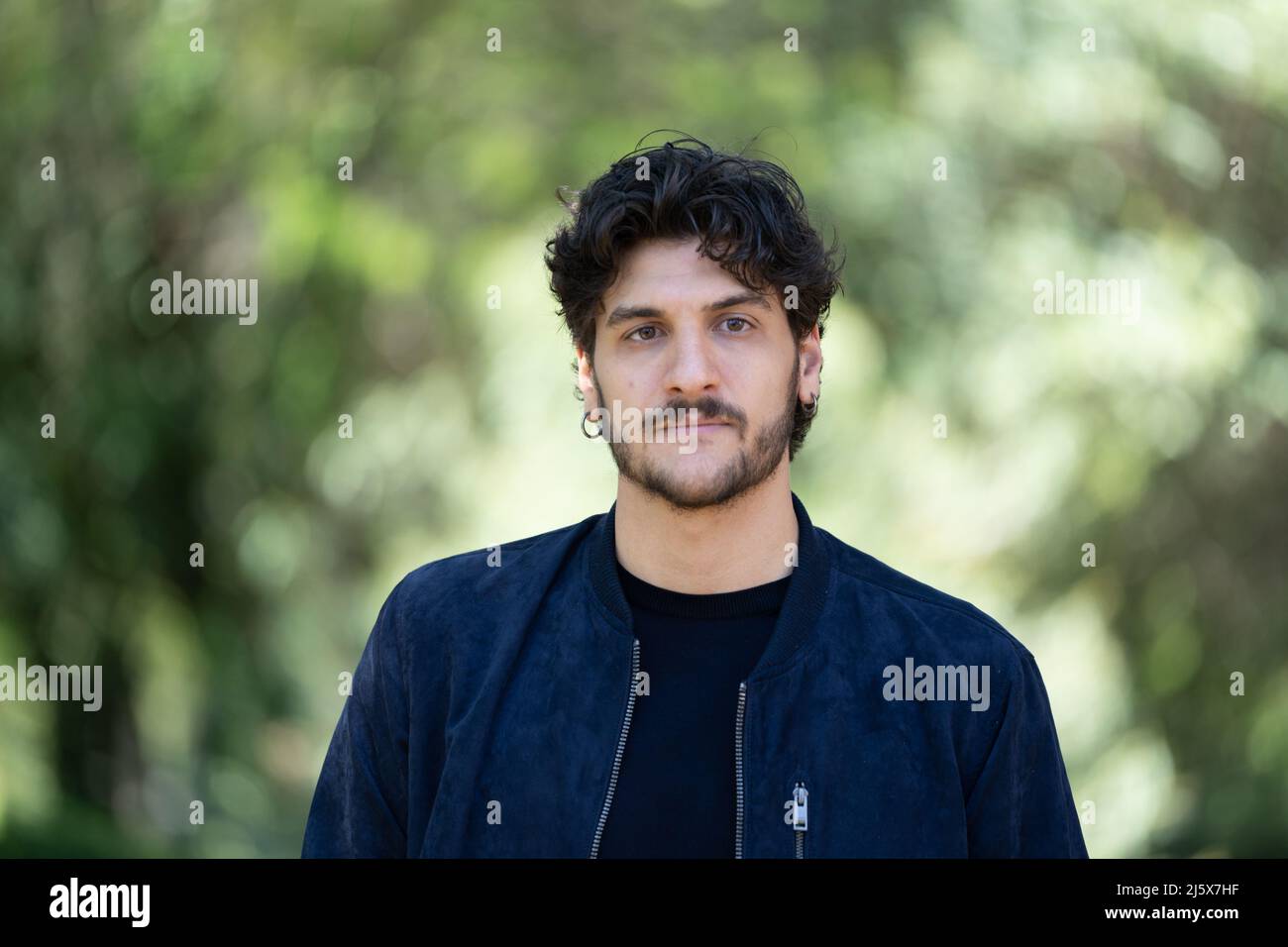 Rome, Italy, April 26, 2022 - The actor Lorenzo Scalzo attends at ...